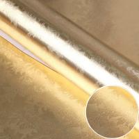 China Gold Foil Self-Adhesive Contact Paper for Kitchen Oil Proof Sticker Aluminum Foil for sale