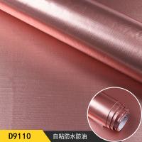 China Oil Proof Kitchen Backsplash Wallpaper Vinyl Aluminum Foil Wallpaper High Glossy for sale