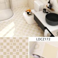 China Indoor Removable Floor Decal with Decorative Design and Anti-Static PVC Material for sale