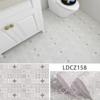 China Indoor Removable Floor Decal with Decorative Design and Anti-Static PVC Material for sale