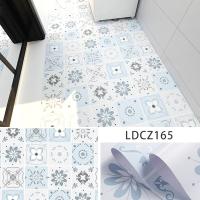 China Indoor Removable Floor Decal with Decorative Design and Anti-Static PVC Material for sale