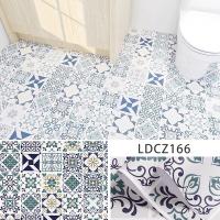 China Indoor Removable Floor Decal with Decorative Design and Anti-Static PVC Material for sale