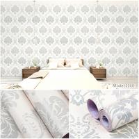China Embossed PVC Wall Paper 3D Self-adhesive Wallpaper for Bedroom Waterproof Peel and Stick for sale