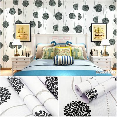 China 45cm Width Luxury Wallpaper for Modern Home Decorative 3D Vinyl Waterproof Bedroom Wall for sale