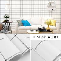 China Apartment Wall Paper Home Decoration 45cm Width Self Adhesive 3D PVC Wallpaper Damask for sale