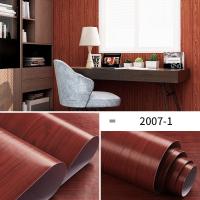 China Apartment Decoration 0.45m*10m Waterproof 3D Brick PVC Wallpaper Back with Glue Rolls for sale