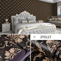 China Apartment Decoration 0.45m*10m Waterproof 3D Brick PVC Wallpaper Back with Glue Rolls for sale