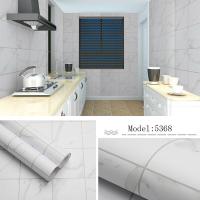 China 45cm Wood Grain Self Adhesive PVC 3D Wallpaper for Home Decoration 3d wall paper for sale