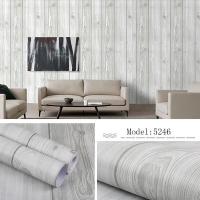 China Household 3D Wall Paper Sticker PVC Material 45cm Width Oil Proof Peel Stick Wallpaper for sale