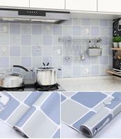 China China Factory Peel And Stick Tile Wallpaper Oil Proof Kitchen Wallpaper 3D Wall Sticker for sale