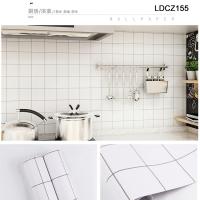 China Mosaic Tile Stickers 3D Waterproof Decal for Kitchen Decor DIY Adhesive Wallpaper for sale