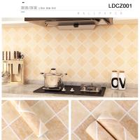 China Mosaic Tile Stickers 3D Waterproof Decal for Kitchen Decor DIY Adhesive Wallpaper for sale