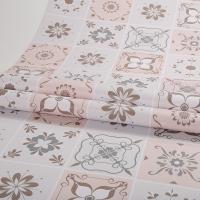 China Water-Resistant Peel and Stick Wallpaper for Bathrooms Ceramic Tile Wallpaper for sale