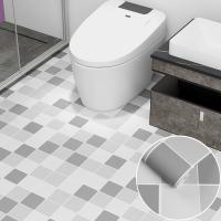 China Water-Proof Self Adhesive 3D Floor Wall Decoration Paper Moisture-Proof Wallpaper Sticker for sale