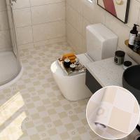 China Water-Proof Self Adhesive 3D Floor Wall Decoration Paper Moisture-Proof Wallpaper Sticker for sale