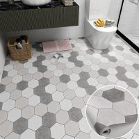 China Water-Proof Self Adhesive 3D Floor Wall Decoration Paper Moisture-Proof Wallpaper Sticker for sale