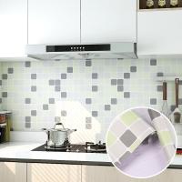 China Vinyl Wallpapers Kitchen Brick PVC Wallpaper Bedroom Wall paper Oil proof 3D Wall Sticker for sale