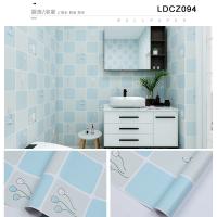 China Mosaic Design Self Adhesive Wallpaper for Bathroom Tiles Waterproof Wall Stickers 3D for sale