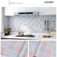 China Mosaic Design Self Adhesive Wallpaper for Bathroom Tiles Waterproof Wall Stickers 3D for sale