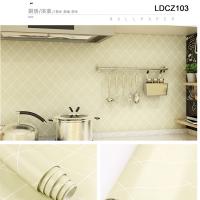 China Mosaic Design Self Adhesive Wallpaper for Bathroom Tiles Waterproof Wall Stickers 3D for sale