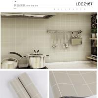 China Modern Design Style Self-Adhesive Vinyl Wallpaper Sticker for Bathroom Wall Decoration for sale