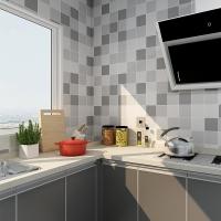 China ECO-Friendly Tile Mosaic Sticker Self Adhesive Wall Decor Vinyl Tile Sticker for Bathroom for sale