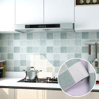 China Modern Style Peel and Stick Kitchen Backsplash Wallpaper Fireproof PVC Vinyl Wall Tile Stickers for sale