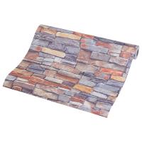 China Vinyl Wallpapers 3D Brick Wallpaper Rolls Interior Decoration Self Adhesive PVC Wall Paper for sale