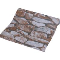 China Vinyl Wallpapers 3D Brick Wallpaper Rolls Interior Decoration Self Adhesive PVC Wall Paper for sale
