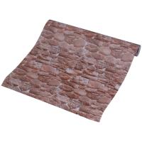 China Modern Style Stone Brick Design Wall Stickers Wallpaper 3D Brick Wall Paper for Home Deco for sale