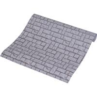China Modern Style Stone Brick Design Wall Stickers Wallpaper 3D Brick Wall Paper for Home Deco for sale