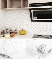 China Kitchen Wallpapers Mosaic Paper Removable Wallpaper Peel and Stick Matt Wallpaper for Bathroom for sale