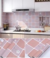 China Kitchen Wallpapers Mosaic Paper Removable Wallpaper Peel and Stick Matt Wallpaper for Bathroom for sale