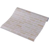 China Vinyl Adhesive Stone Brick Wallpaper Modern 3D Design for Home Decor Vintage Style for sale