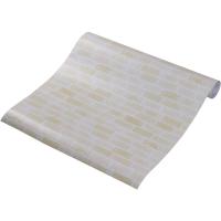 China Vinyl Adhesive Stone Brick Wallpaper Modern 3D Design for Home Decor Vintage Style for sale