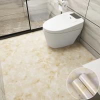 China Water Proof Floor Tile Stickers OEM Vinyl Floor Sticker Tiles Thicken Flooring stickers for sale