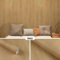 China Adhesive Paper & Film Plastic Film Wall Stickers Wood Grain Wallpaper Home Interior Designs for sale