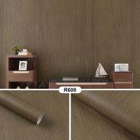 China Adhesive Paper & Film Plastic Film Wall Stickers Wood Grain Wallpaper Home Interior Designs for sale