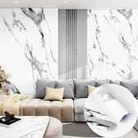 China Glossy Marble Gold PVC Self-Adhesive Film for Furniture and Interior Decoration for Living Room for sale