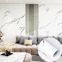 China Glossy Marble Gold PVC Self-Adhesive Film for Furniture and Interior Decoration for Living Room for sale