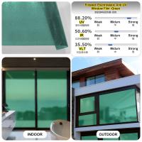 China Static Building One-Way Mirror Window Tint UV Sun Blocking and Waterproof Decorative Solar Film for Home Office Window for sale