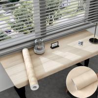 China Modern Wood Grain PVC Wallpaper Self-Adhesive Moisture-Proof for sale