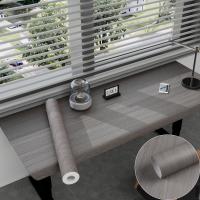China Modern Wood Grain PVC Wallpaper Self-Adhesive Moisture-Proof for sale