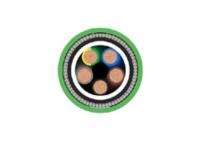 China Galvanized Steel Wires 10mm2 16mm2 25mm2 5 Core Armoured XLPE Cable for sale