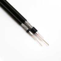 China Black 75ohm RG6 RG11 RG59 CATV Flexible RF Coaxial Cable for sale