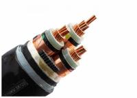 China PVC Sheath XLPE Insulated 630mm2 800mm2 12kV MV Power Cables for sale