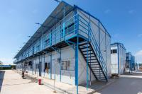 China Strong Structure Prefabricated Steel Buildings Prefab House Temporary Modular Buildings for sale