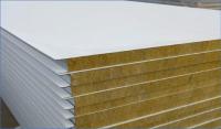China Customizable Thicknesses Rock Wool Cleanroom Wall Panel Fire Resistance for sale