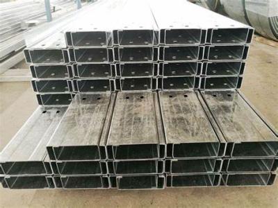 China Lightweight Construction C Purlins Corrosion Resistance C Section Steel Purlins for sale