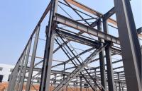 China Anti Corrosion Building Construction Steel Beams Welding Install Environmentally Friendly for sale